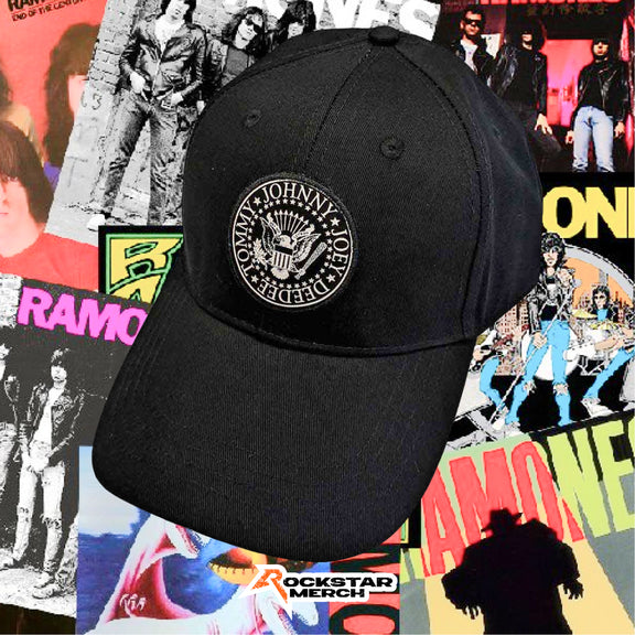 Ramones Band Cap - Presidential Seal Design – Rockstar Merch