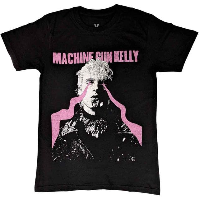 MACHINE GUN KELLY Laser Eye Band T-Shirt – Rockstar Merch